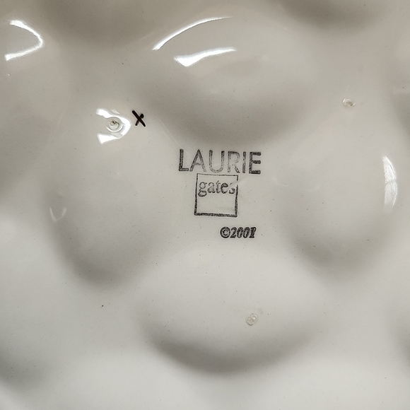 Laurie Gates | Kitchen | Vintage Gates Ware Devil Eggs Plate Platter ...
